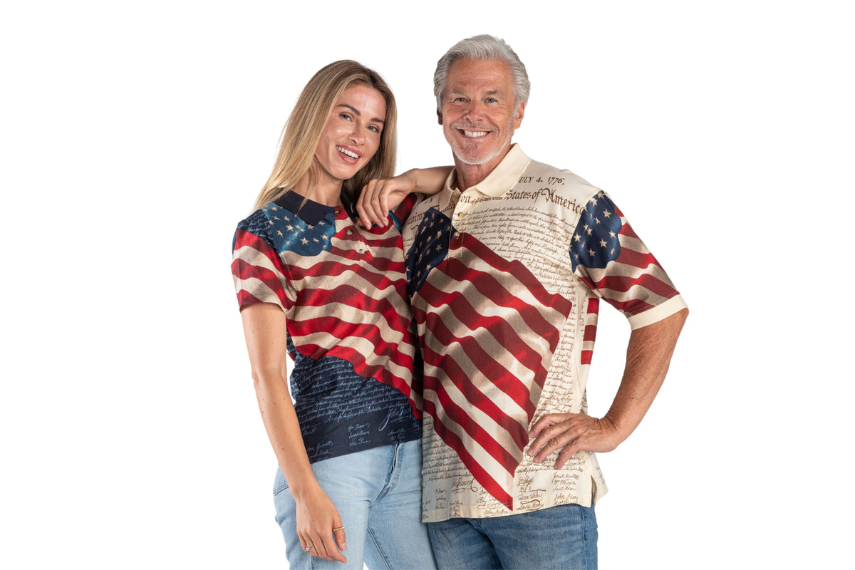 Patriotic Clothing - American Flag Apparel - The Flag Shirt