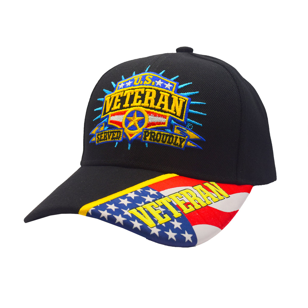 US Veteran Patriotic Hat | TheFlagShirt.com